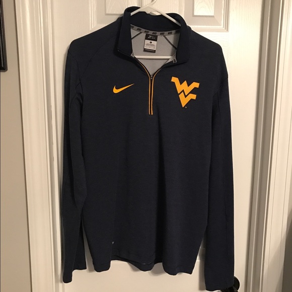 Nike | Jackets & Coats | Mens Nike West Virginia 4 Zip Jacket | Poshmark